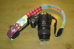 Patchwork Camera Strap Tutorial - Crap I've Made
